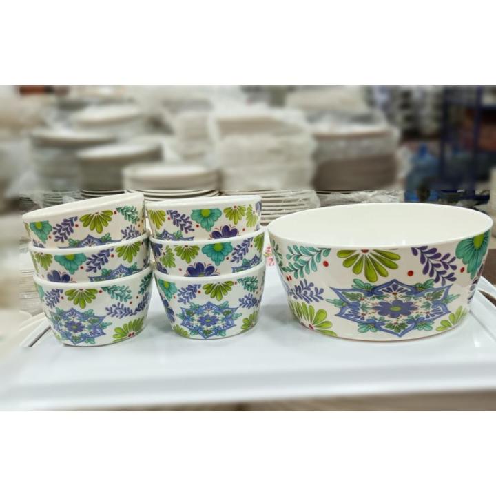 ZAROOF | 7 Pcs Melamine Bowl Set | Daraz.pk