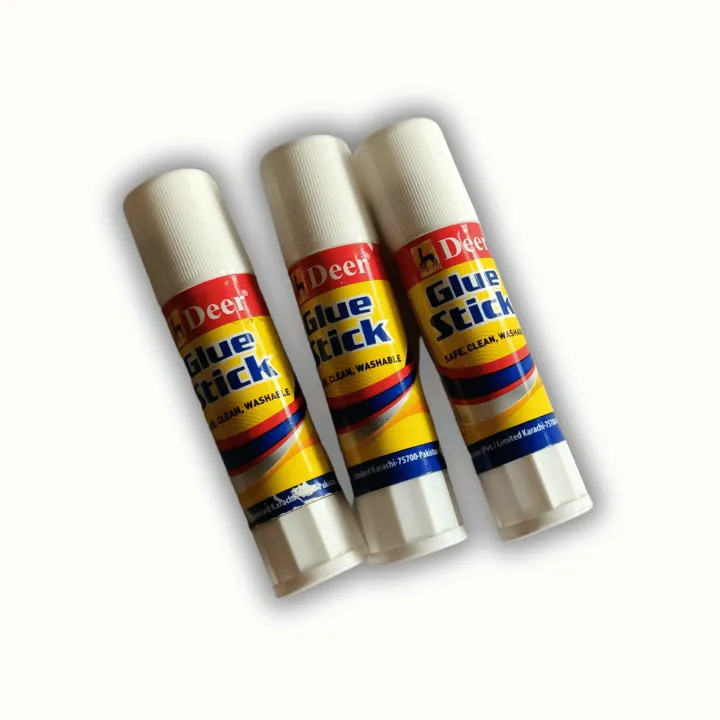Deer Glue Stick (12 Pcs) Box Pack | Bulk Value Strong Adhesive for ...