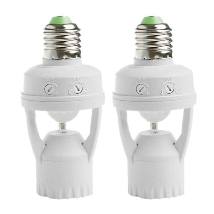 Bulb Holder with Sensor E27 Motion Sensor LED Light Switch 100-240V ...