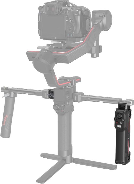 SMALLRIG Wireless Control Handgrip for DJI RS 2 RS 3 Pro, Magnetic Attraction Handle with ...