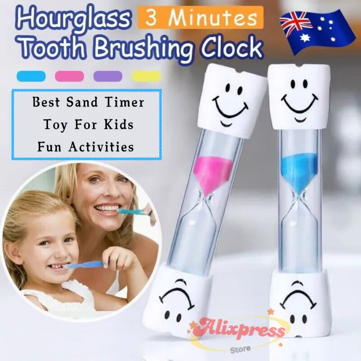 Mini Hourglass Sand Timer 3-minutes for Kids Fun Activities Use To Make ...