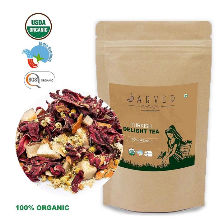 Turkish Delight Tea: Hibiscus, Chamomile, Cinnamon and Cocnou | Daraz.pk