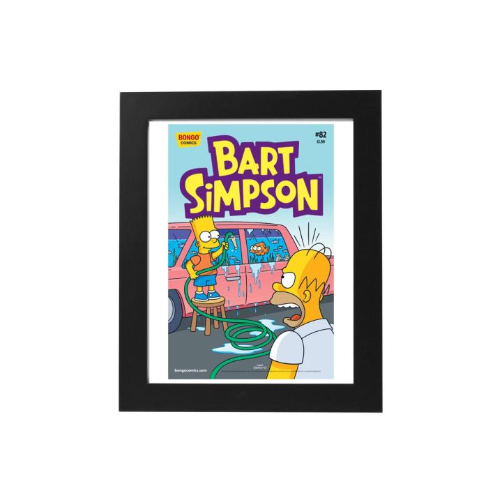 The Simpsons Futurama Bart Simpson TV Show Posters Vinyl Paper Quotes ...