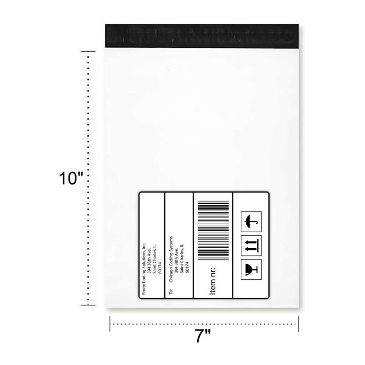 Openness - Bundle of 50 Courier Flyers Bag with Pocket - Medium Size ...