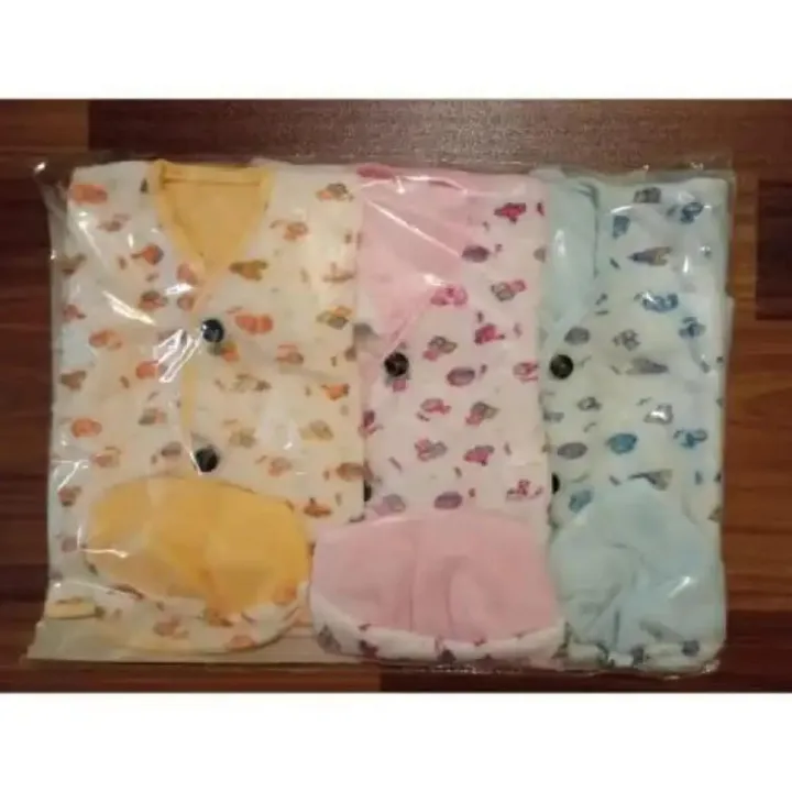 New Born Winter Baby Suits pack of 3 Suits (Unisex form 0 to 1 Months ...