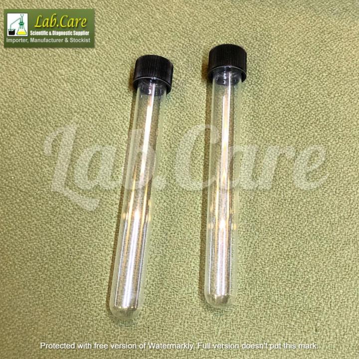 Normax Screw Cap Culture Tubes - Borosilicate Glass Tubes with Phenolic ...