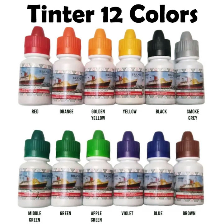 Tinter Colours for Distmeper Emulsion, Lime (Choona), Chalk, Tiles ...