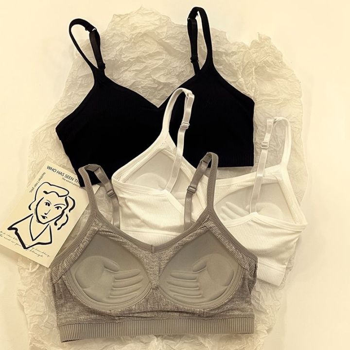 Girl's Underwear Chest Wrap One-Piece Wireless Students Gather Small ...