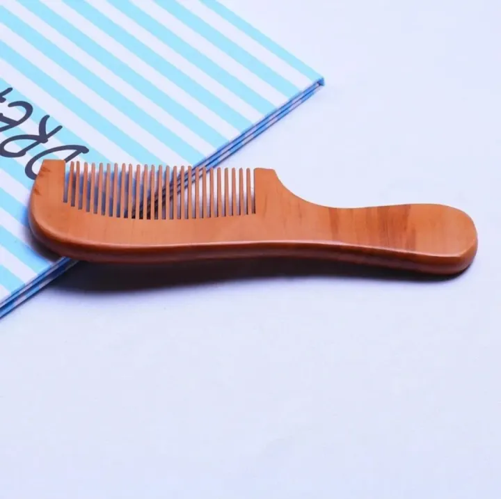 Wooden Comb for Curly Hair Anti Static Anti Frizz | Daraz.pk