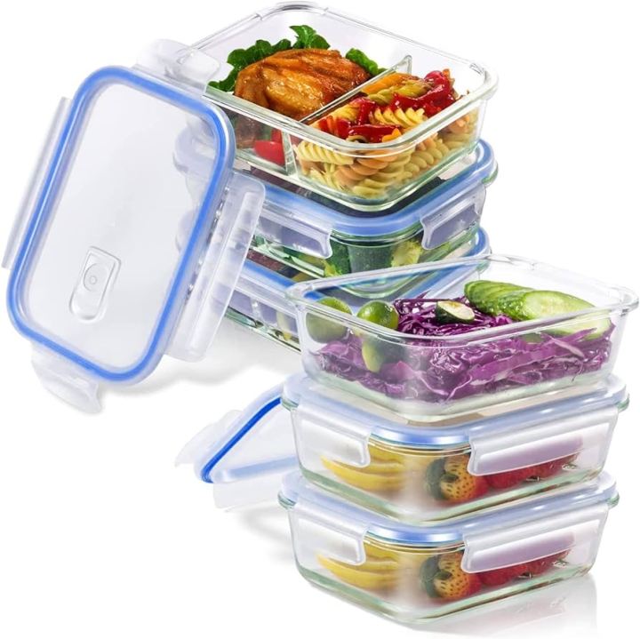 3 Pcs Boxes Set With Air Tight Locking Clips Beautiful Designs Freeze ...