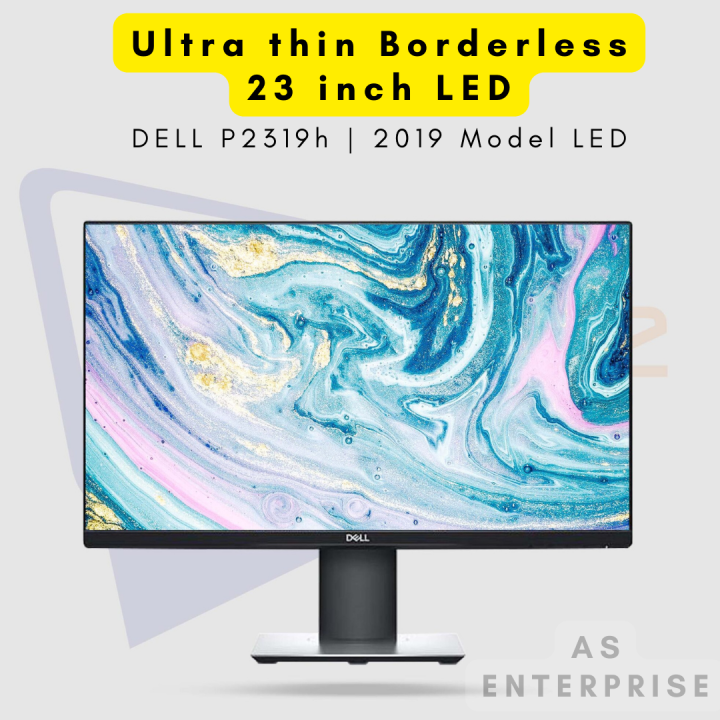 23 inch Borderless Led Monitor | HDMI | DP | VGA | USB 3.0 | IPS ...