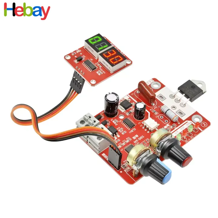 Ny-d01 40Amp Digital Display Spot Welding Machine Controller Ammeter ...