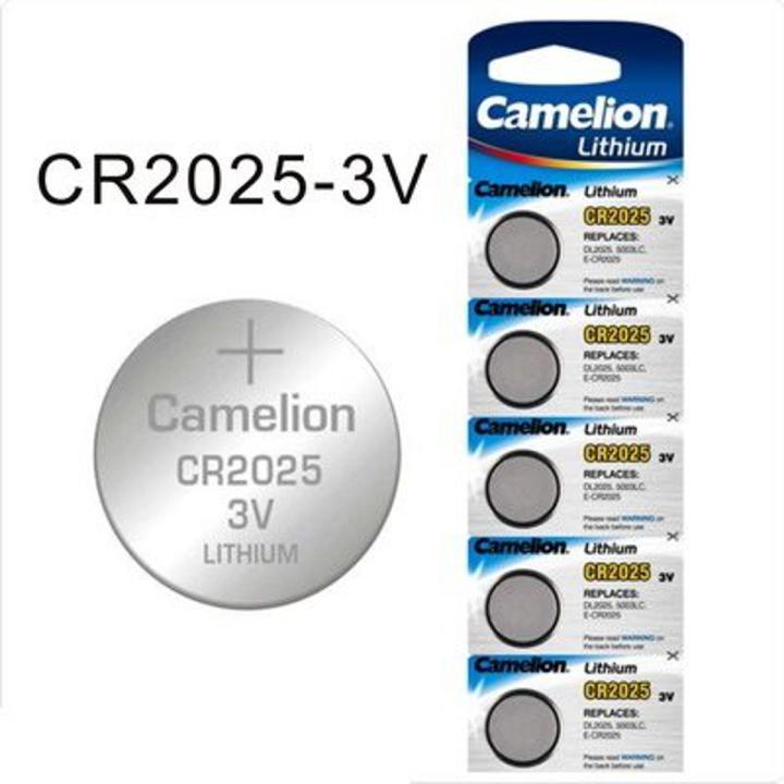 CAMELION LITHIUM BATTERIES CR 2025 ( PACK OF 5 ) 3 VOLT Coin Cell 2025 Camelion 3V | Daraz.pk