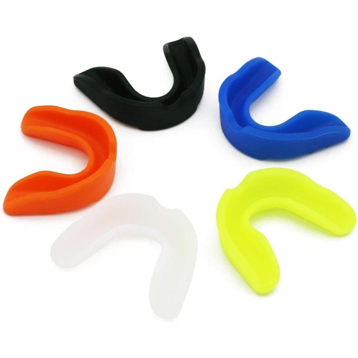 Multi color Mouth Guard Boxing and Rugby Mouth Protection for Adults ...