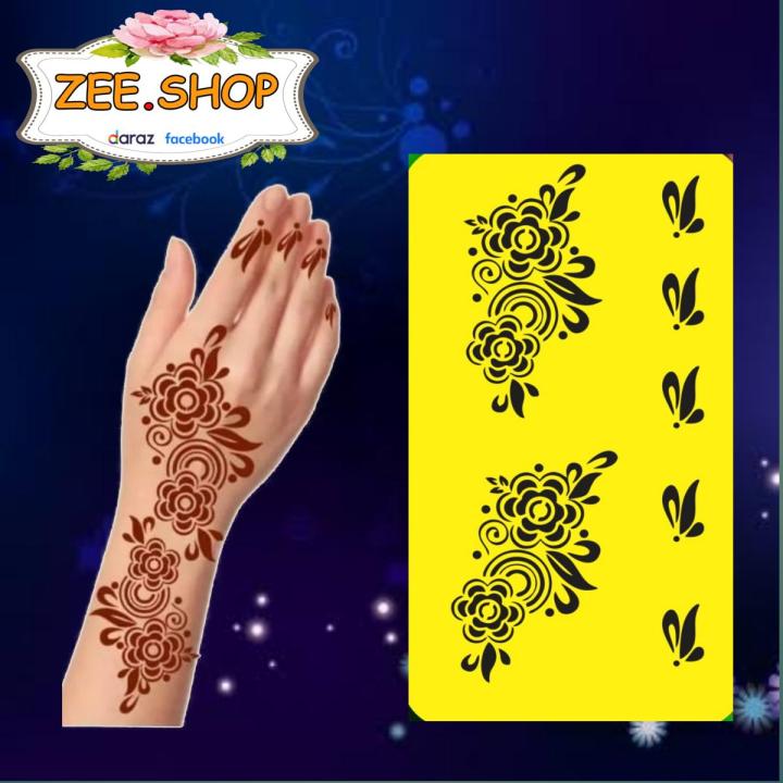 Mehndi sticker Mehndi design | Daraz.pk