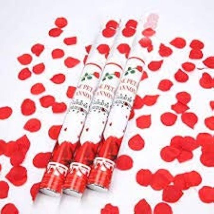 1 Pc Large Heart Shaped Confetti Party Popper | Wedding, Anniversary ...