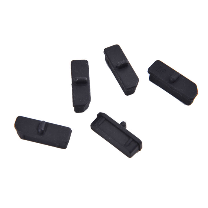 5pcs DisplayPort Protective Cover Rubber Covers Dust Cap For Computer ...