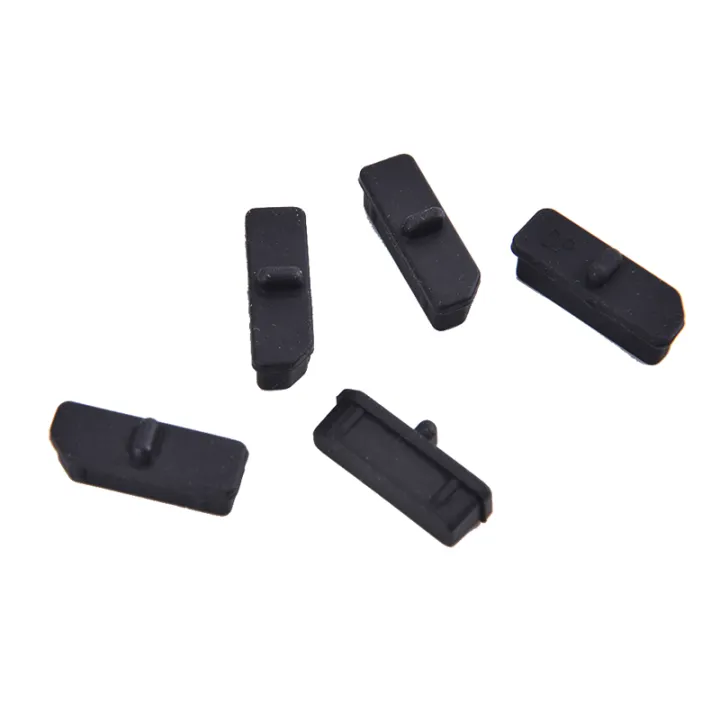 5pcs DisplayPort Protective Cover Rubber Covers Dust Cap For Computer ...