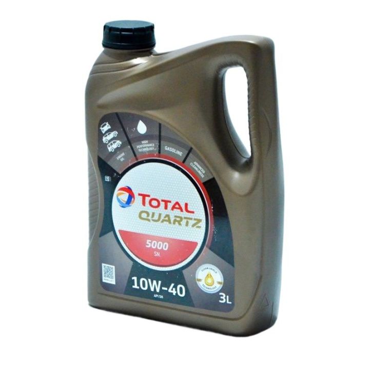 QUARTZ 5000 SN 10W40 3L TOTAL PARCO | Daraz.pk