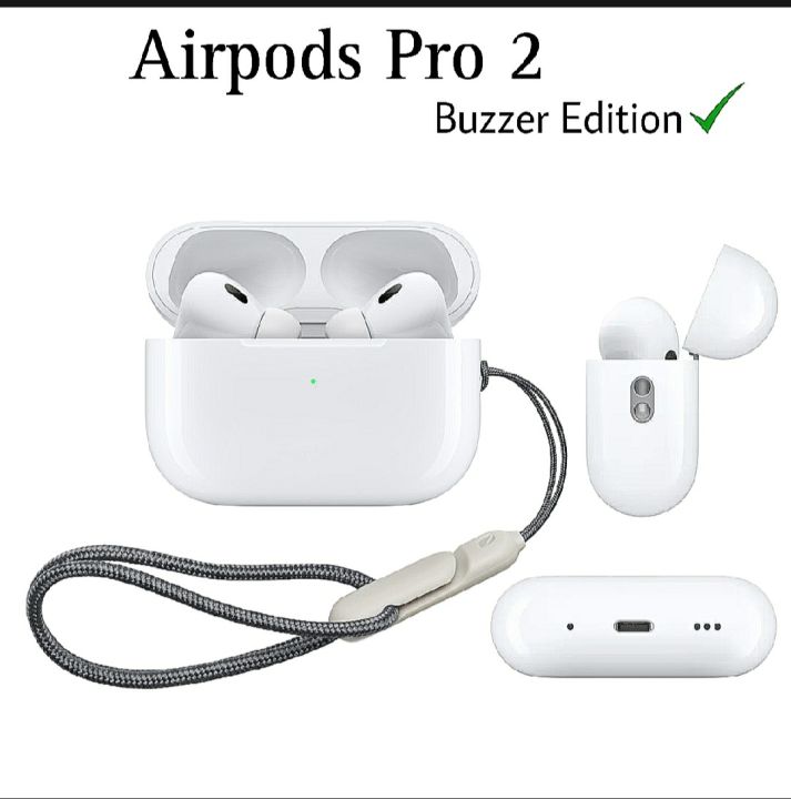 AirPods_Pro 2 (2nd Generation) ANC Titanium Quality Wireless Buzzer ...