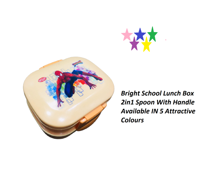 Bright School Lunch Box 2in1 Spoon With Handle Available IN 5 ...