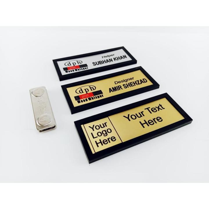 Corporate badges, Customized Personalized VIP Executive Name Badges ...