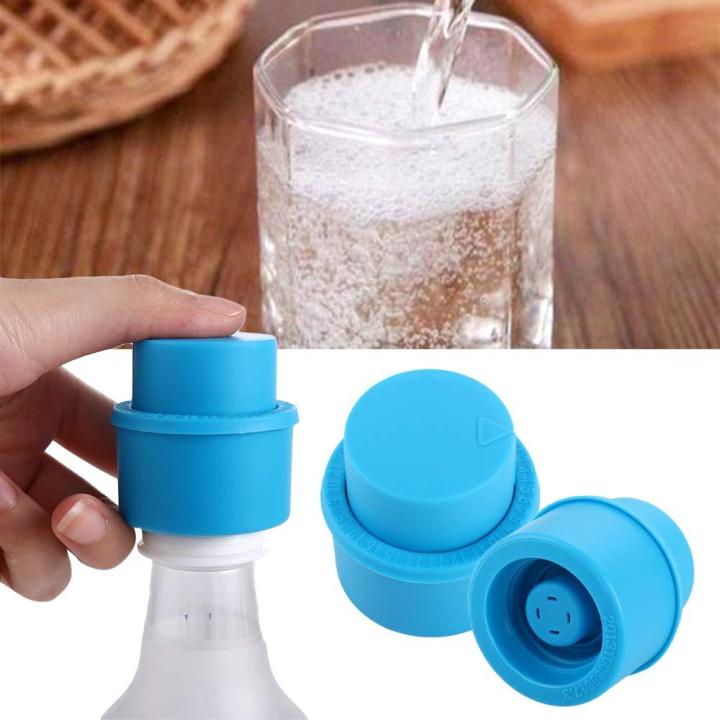 Inflatable Push Type Cola Bottle Pump Caps Sealer Soda Pressure Cap ...