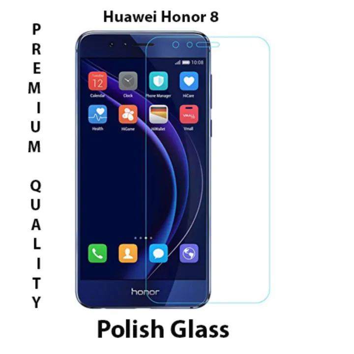 Honor 8 High-Quality Polish Screen Tempered Glass Protector Ultimate ...