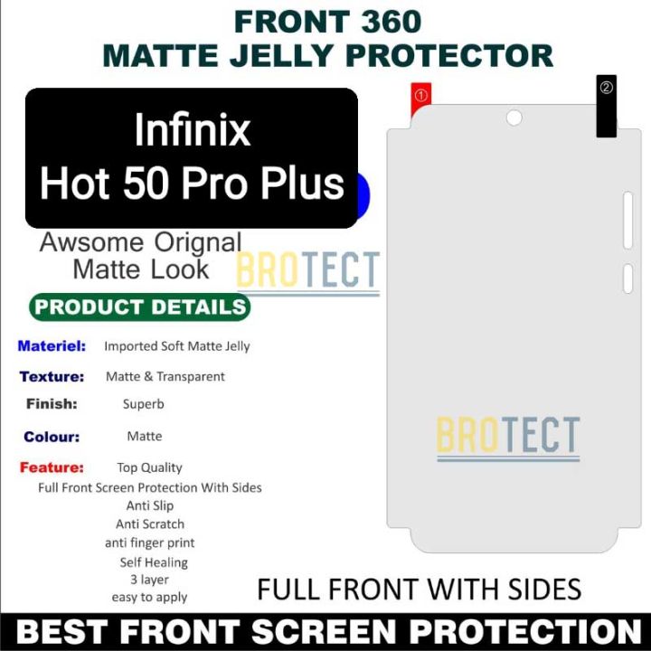 infinix Hot 50 Pro Plus Ceramic Matte Film Screen Protector Best For ...