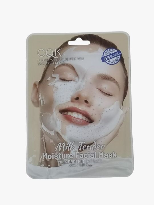 CQK Milk Tender Moisture Facial Mask - Milk Extract 30ml | Daraz.pk