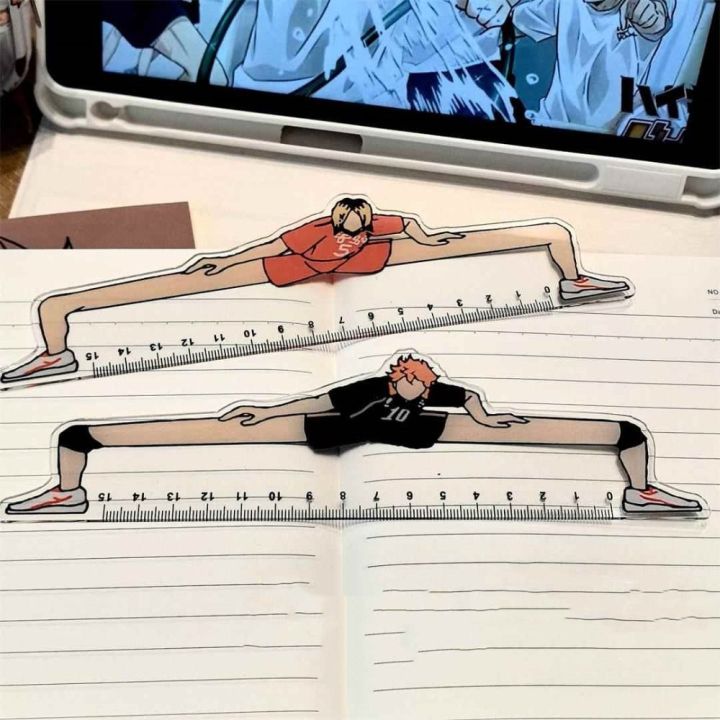Creative Shoyo Hinata Haikyuu Ruler Oikawa Tooru Anime Peripherals Long ...