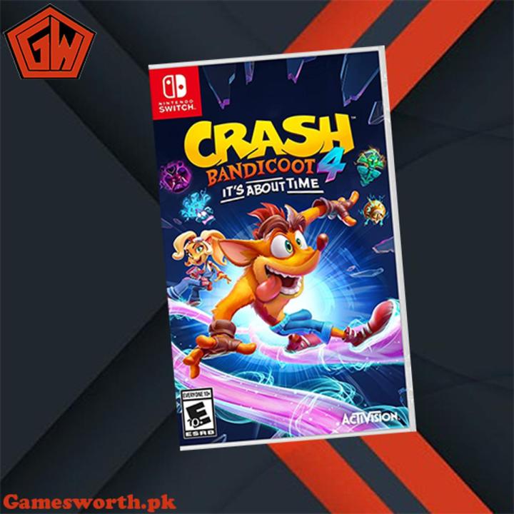 CRASH BANDICOOT 4 NINTENDO SWITCH GAME | Daraz.pk