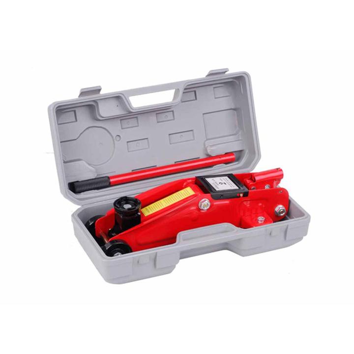 Red Car Jack 2 Ton With Hard Safety Locking Briefcase,handle for carry ...