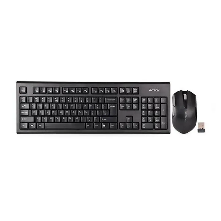 A4Tech 3000N Wireless Gaming Keyboard n Mice | Daraz.pk