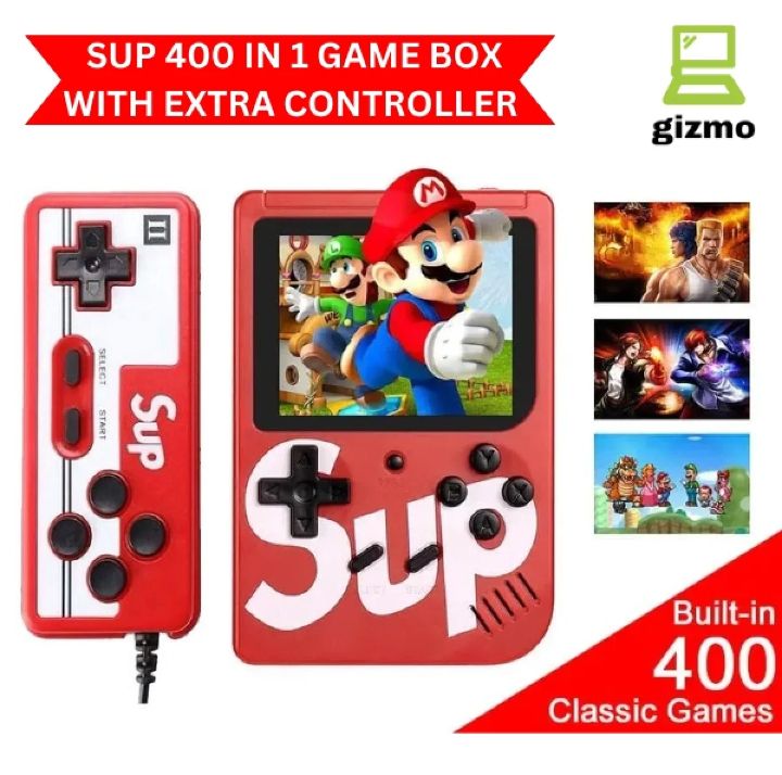 SUP Game Box Plus 400 in 1 Retro Mini Gameboy Game Toy Console 3.0 Inch ...