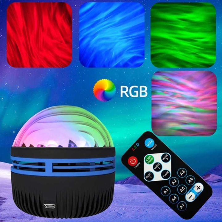 LED Starry Projection Light with Remote Control | A7 LED Starry ...