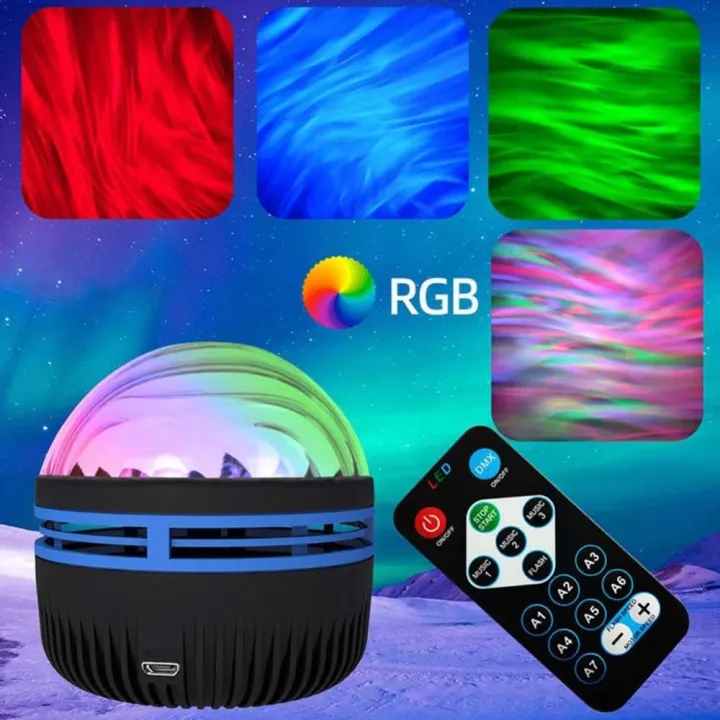 LED Starry Projection Light with Remote Control | A7 LED Starry ...