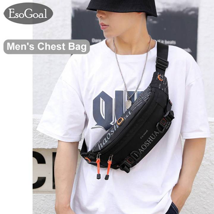 OIMG Men Pouch Bag Waist Pack Crossbody Sling Shoulder Bag Waterproof ...