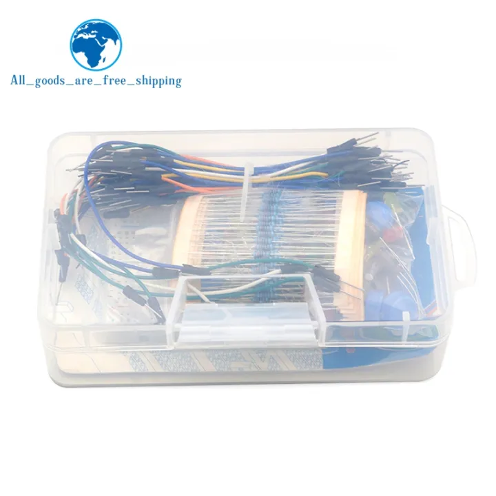 【All Of Me】TZT Starter for arduino Resistor / Capacitor / Jumper Wires ...