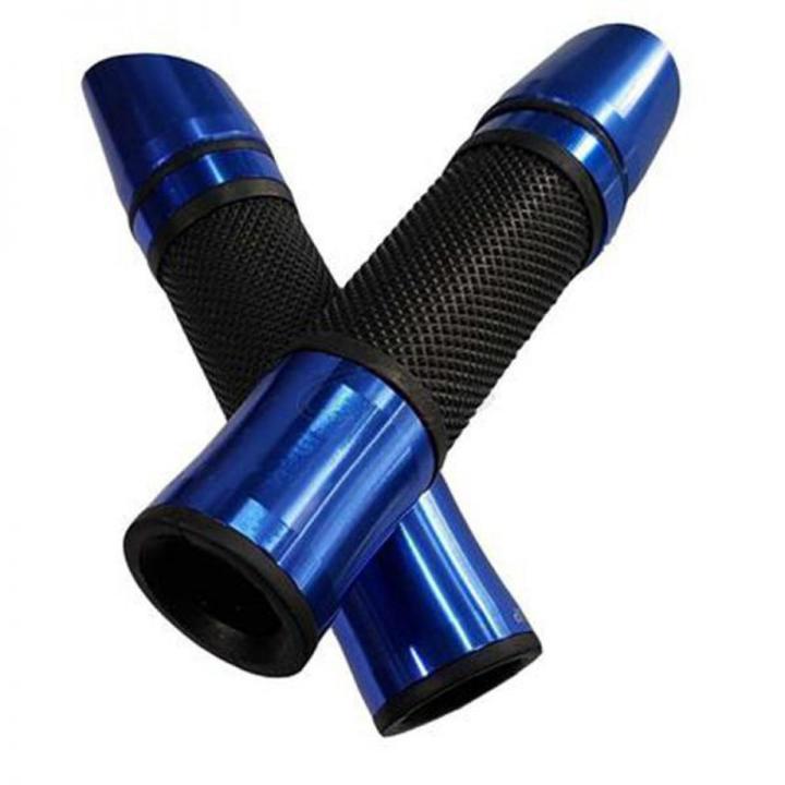 Motorcycle Handle Grip - BLUE & BLACK | Daraz.pk