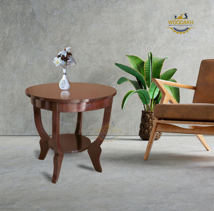 WOODAKH Coffee Table / side Table with Shelf | Signature Design | Daraz.pk
