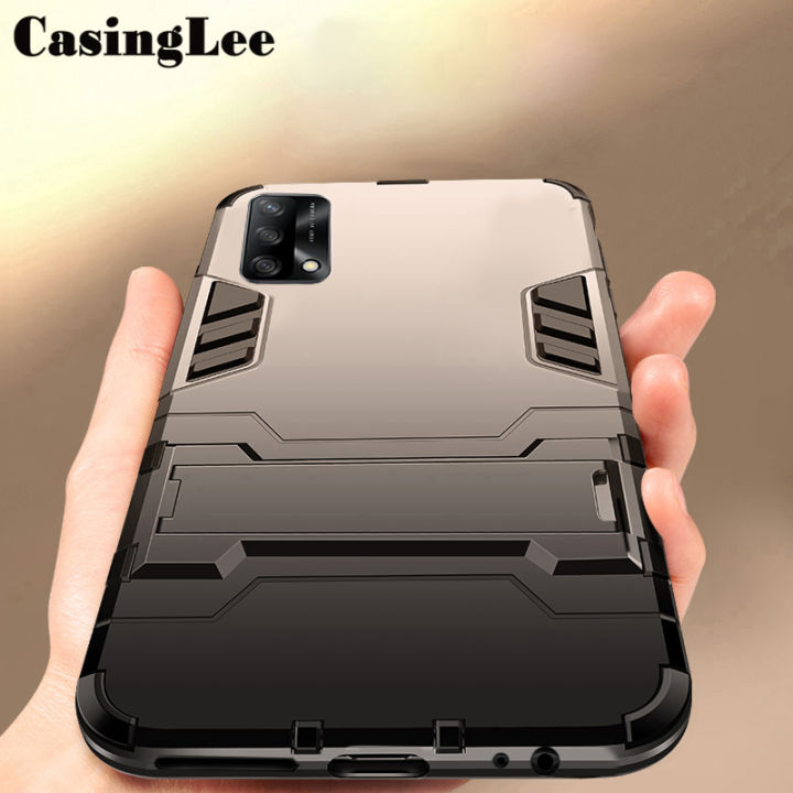 Casinglee for OPPO A95 4G Case Silicone Iron Man Armor Hard Cover for ...