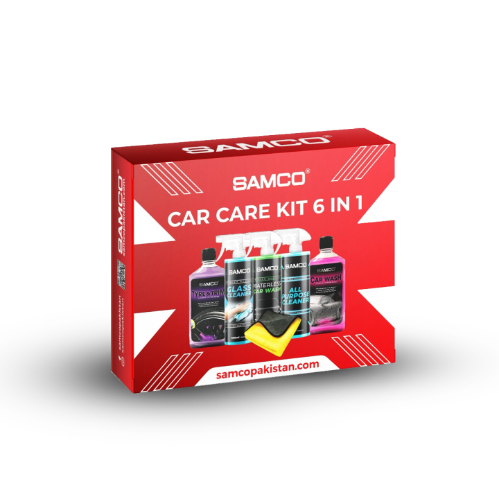 Samco Car Care Kit 6 in 1 | Daraz.pk