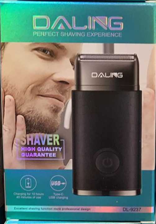 DALING 9237 Professional Hair Trimmer Nose Beard Trimmer Safe Face Care ...