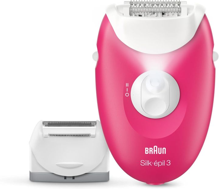 Braun Silk-épil 3 SE 3-032 Epilator, Removes Even Short Hairs From The ...