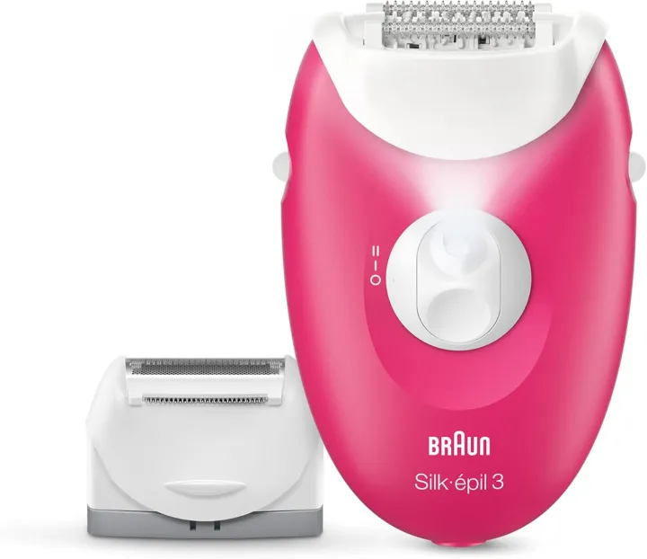 Braun Silk-épil 3 SE 3-032 Epilator, Removes Even Short Hairs From The ...