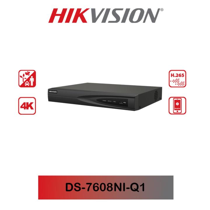 Hikvision 2MP 8 Channel Network Video Recorder | Daraz.pk