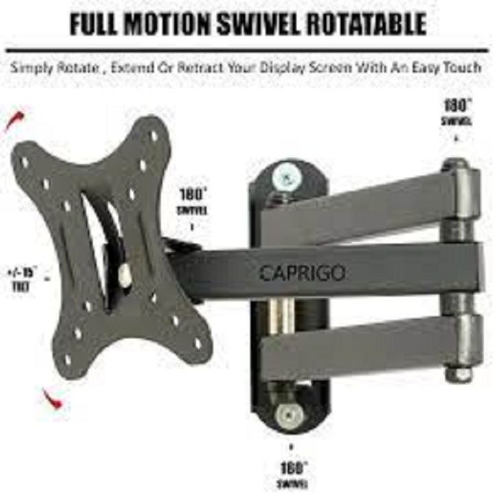 360 Degrees Swivel TV Wall Bracket | Scalable Rotation TV Arm Bracket | One Piece Multi-Function ...