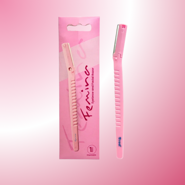 Femina Facial Female Eyebrow Razor (2 Pcs) | Treet Eyebrow Razor 100% ...