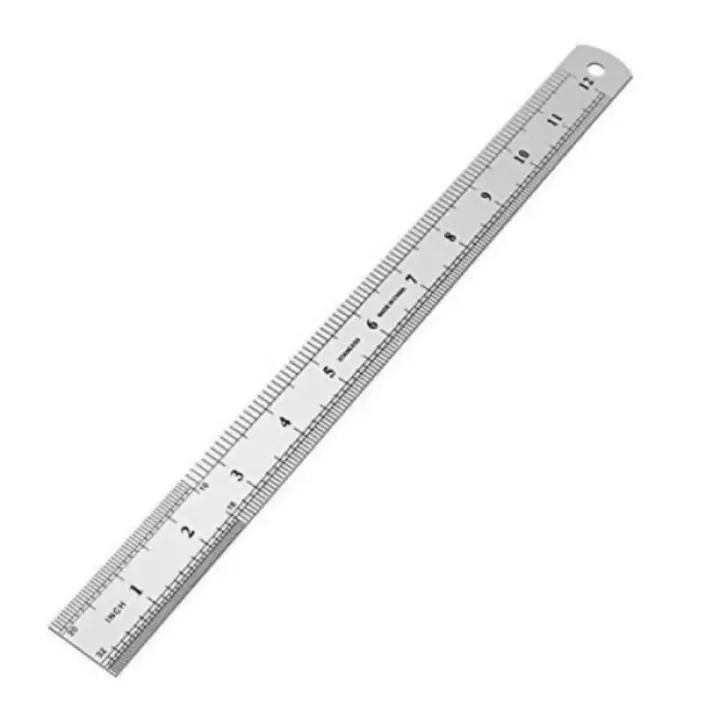 Steel Scale 12 Inch | Daraz.pk